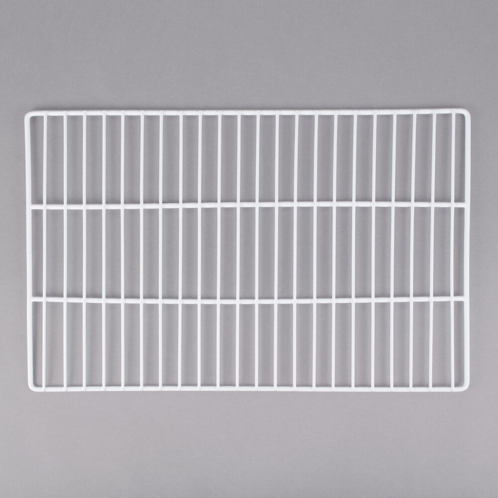 Avantco 178SHLFGF50B Coated Wire Bottom Shelf - 22 5/8" x 14 3/8"