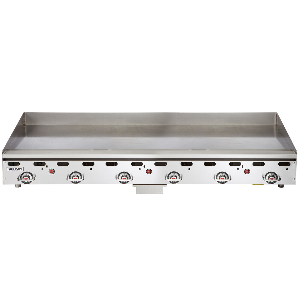Vulcan MSA-72-102 72" Countertop Liquid Propane Griddle with Snap ...