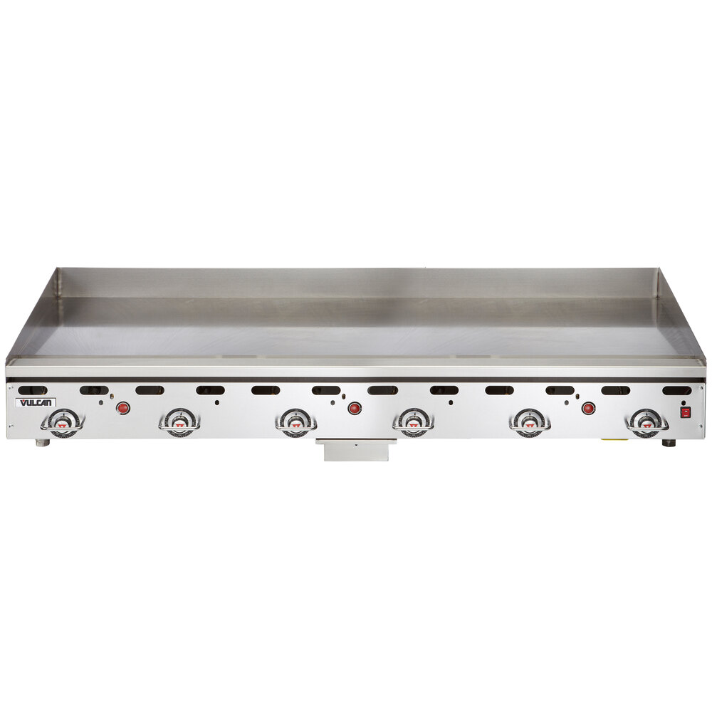 Vulcan 972RX-30 Natural Gas 72" Griddle with Snap-Action Thermostatic ...