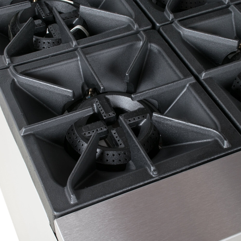 CPG Natural Gas 6 Burner Range w/ Griddle & 2 Ovens