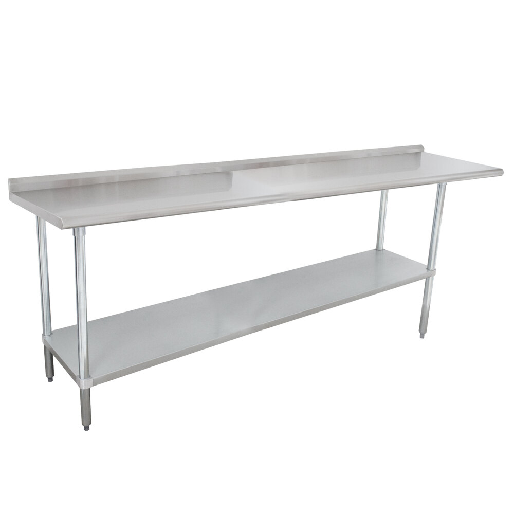 Advance Tabco SFLAG-245-X 24" x 60" 16 Gauge Stainless Steel Work Table ...