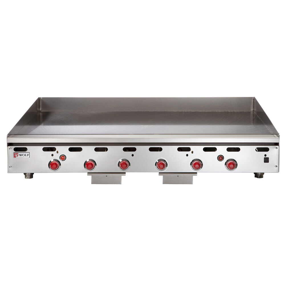 Wolf by Vulcan ASA72-30 -NAT Natural Gas 72" Countertop Griddle with ...