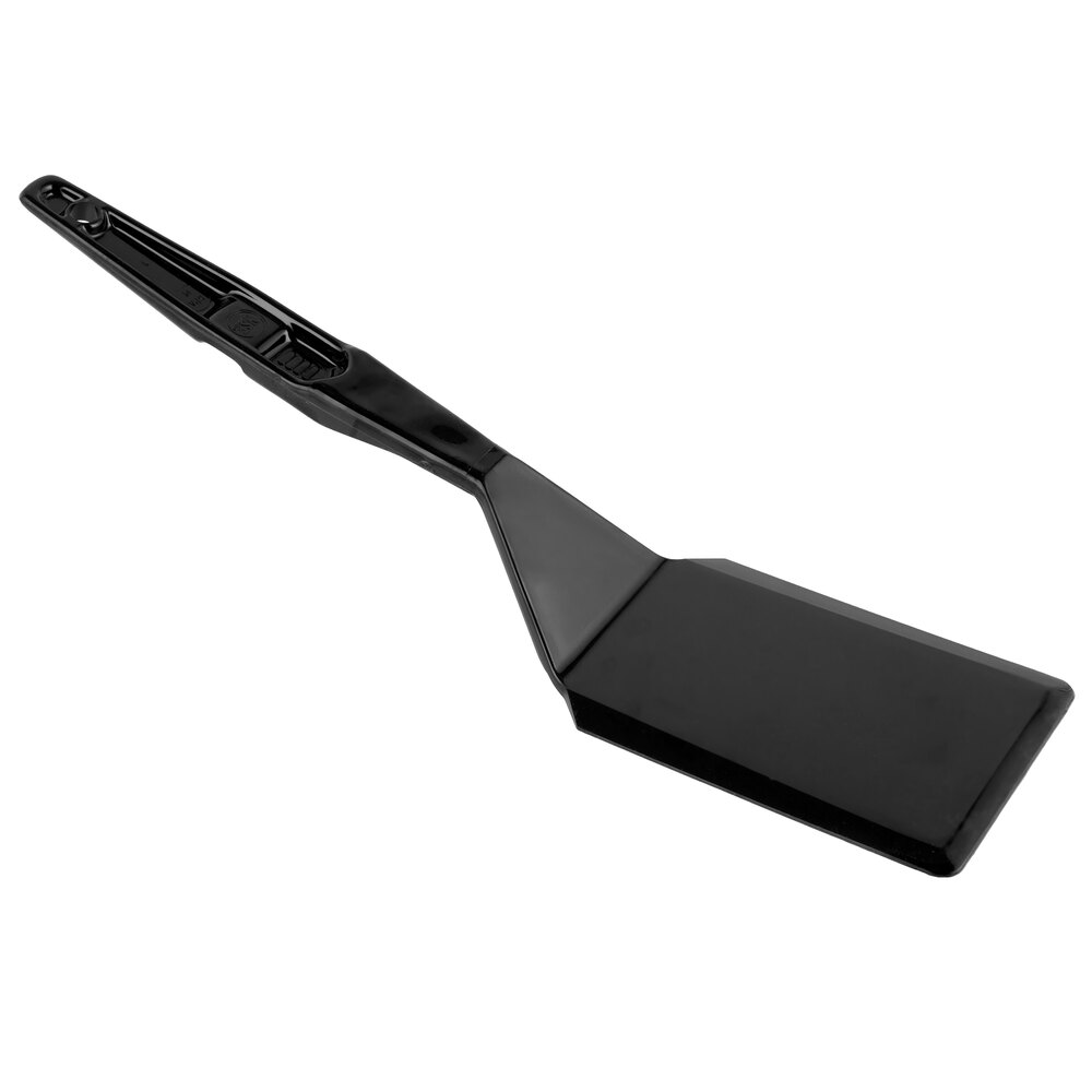 Cambro SPA14 14" Black High Heat Solid Turner / Spatula