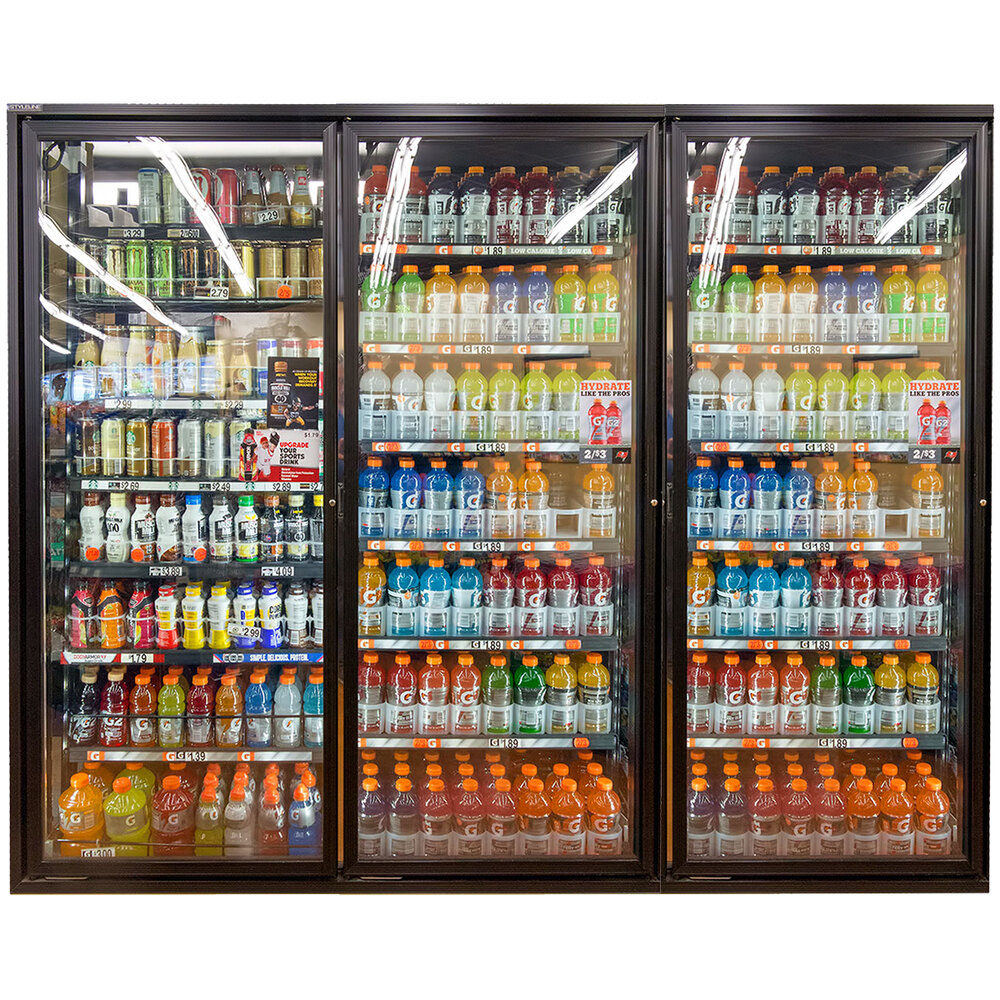 Styleline CL2672-HH 20//20 Plus 26" x 72" Walk-In Cooler Merchandiser ...