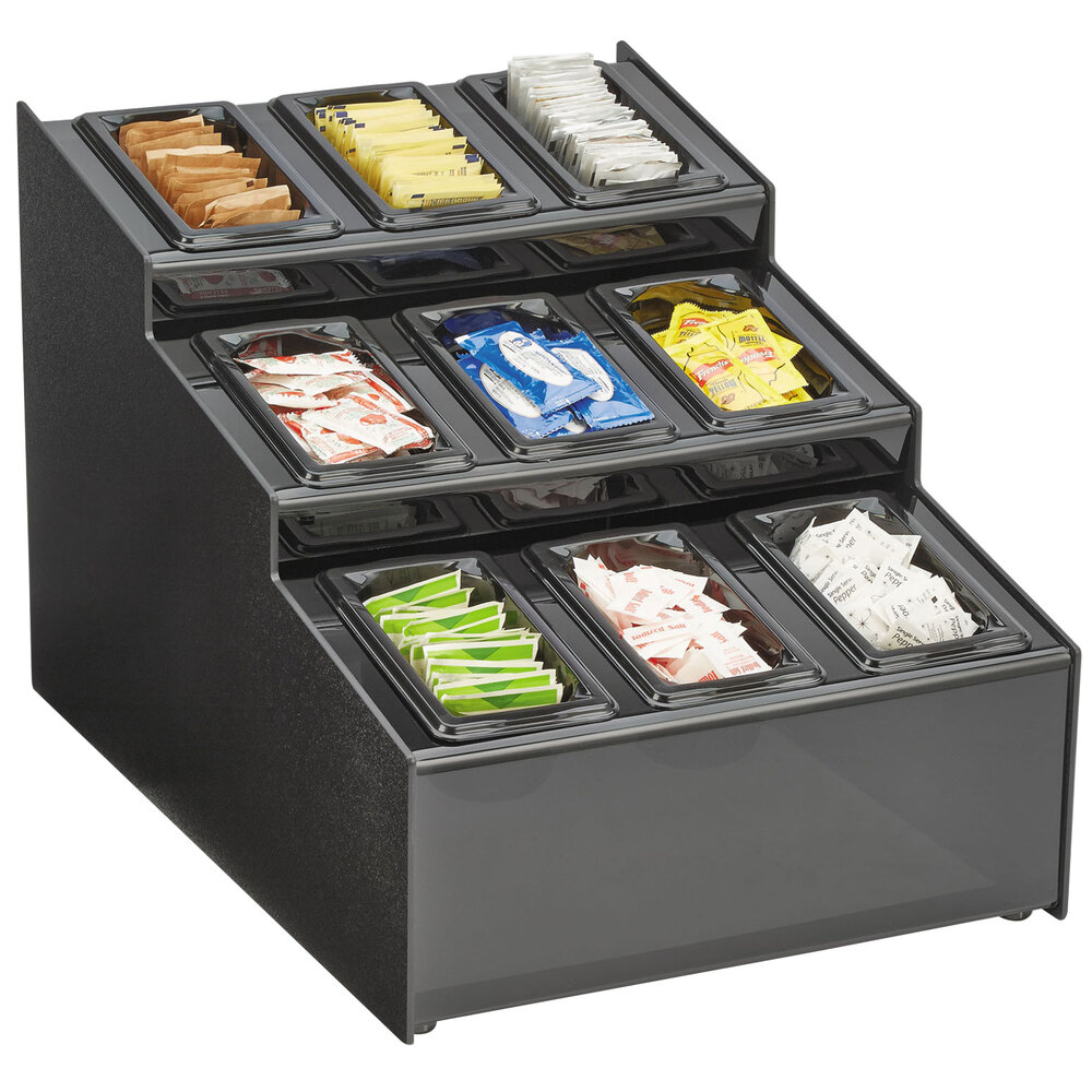 Vollrath CTCPAN9-9 3 Tier 9 Pan Condiment Organizer