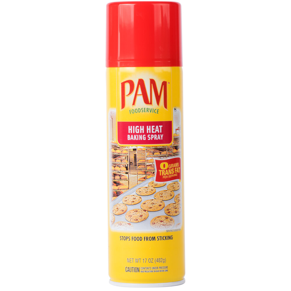 PAM 17 oz. High Heat Baking Release Spray - 6/Case