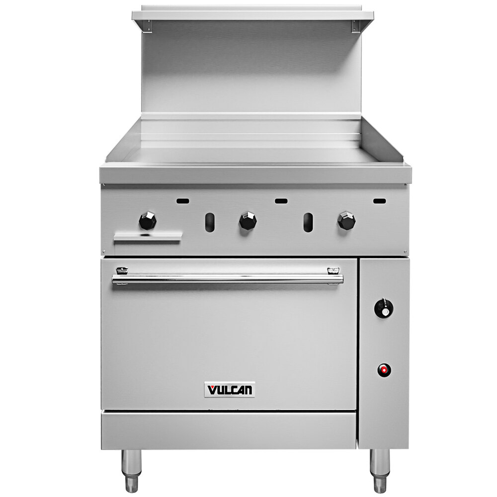 Vulcan 36C-36GTN Endurance Natural Gas 36" Range with Thermostatic ...