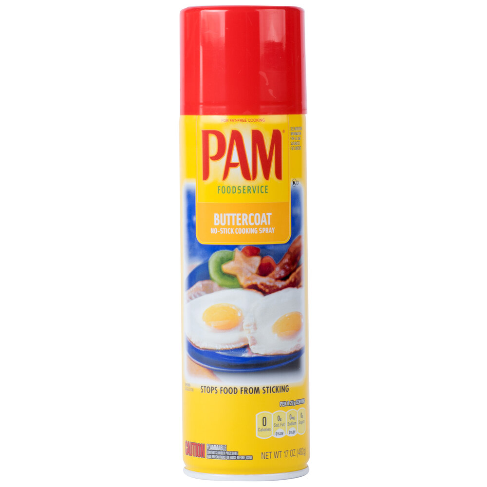 PAM 17 oz. Buttercoat Release Spray - 6/Case