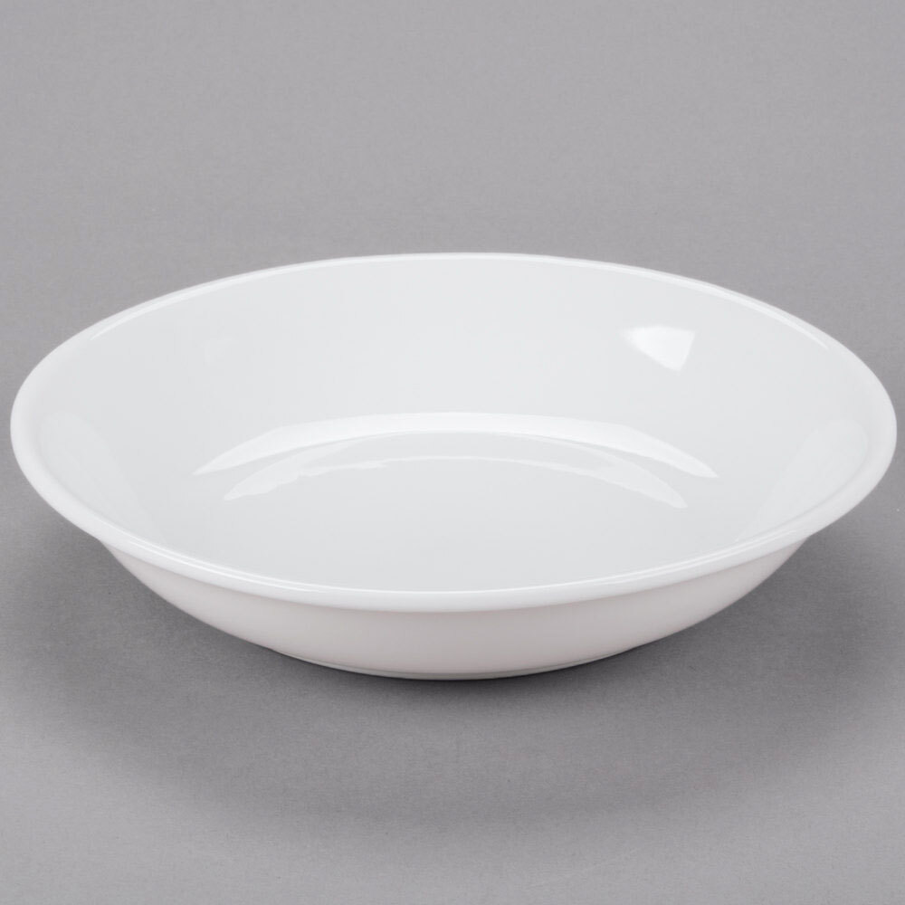 Libbey 911194498 Reflections 38 oz. Aluma White Porcelain Shallow Bowl ...