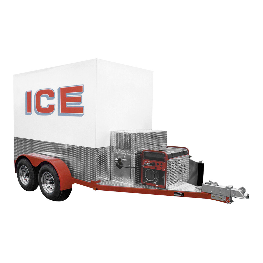 Polar Temp 7X12ADTT 7' x 12' Auto Defrost Refrigerated Ice Transport ...