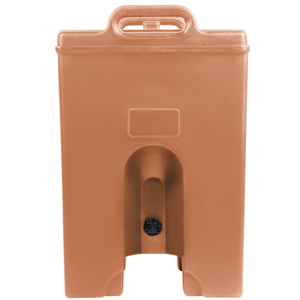 Cambro 250LCDPL157 Camtainer® 2.5 Gallon Coffee Beige Insulated Soup ...