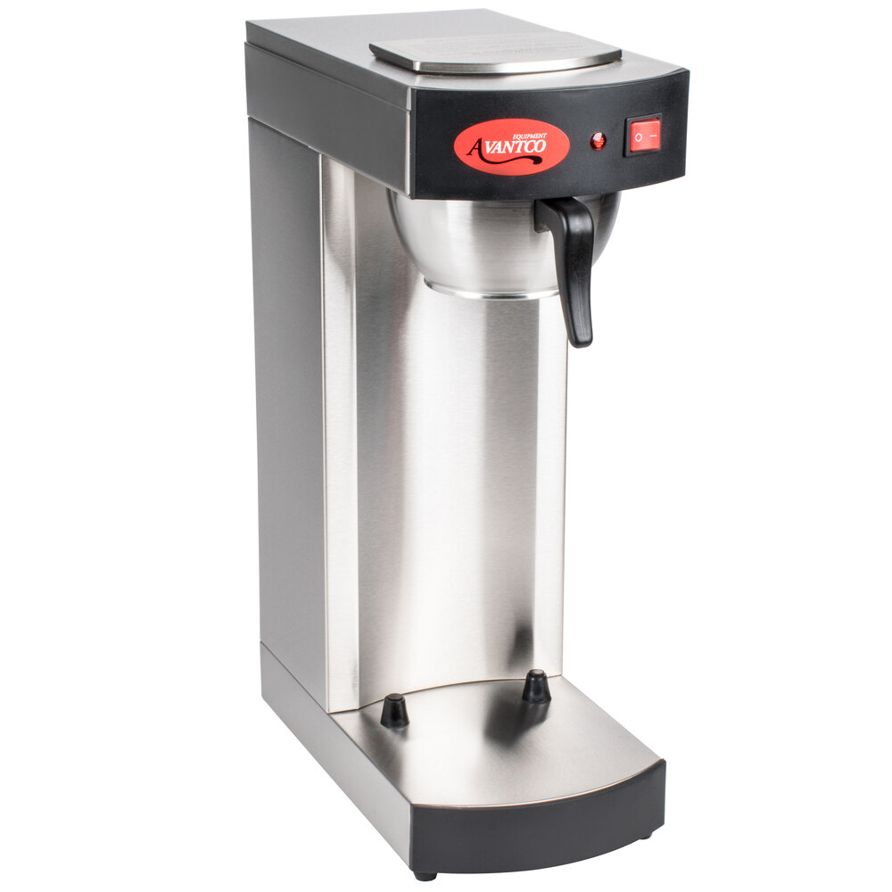 55 Cup Coffee Maker | Avantco C15 Airpot Coffee Brewer - Pourover - 120V