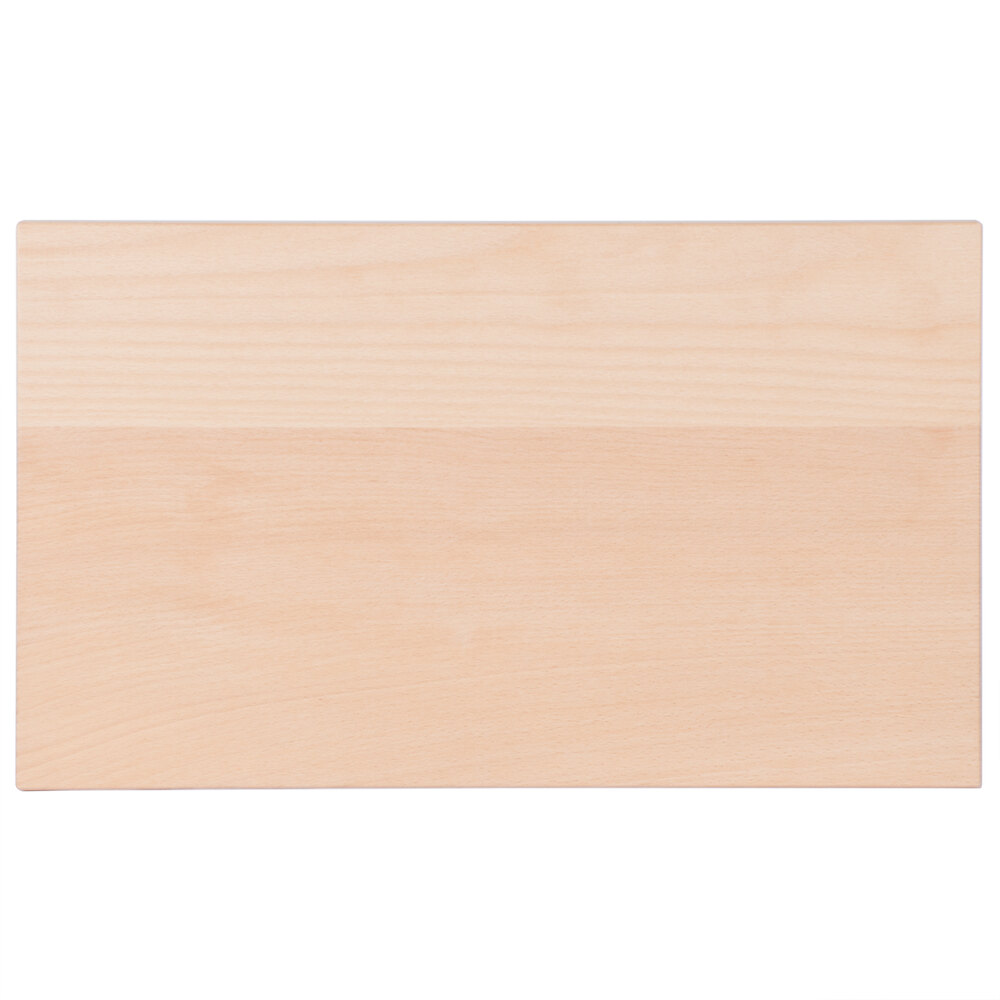 Vollrath V904809 Cubic 19 9/16" x 11 1/2" x 7/8" Hardwood Display ...