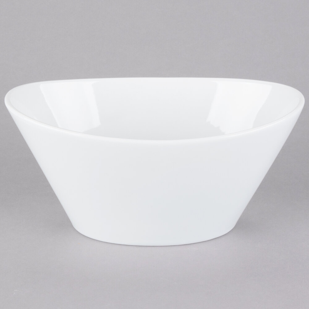 Libbey BW-5103 Chef's Selection II 45 oz. Ultra Bright White Porcelain ...