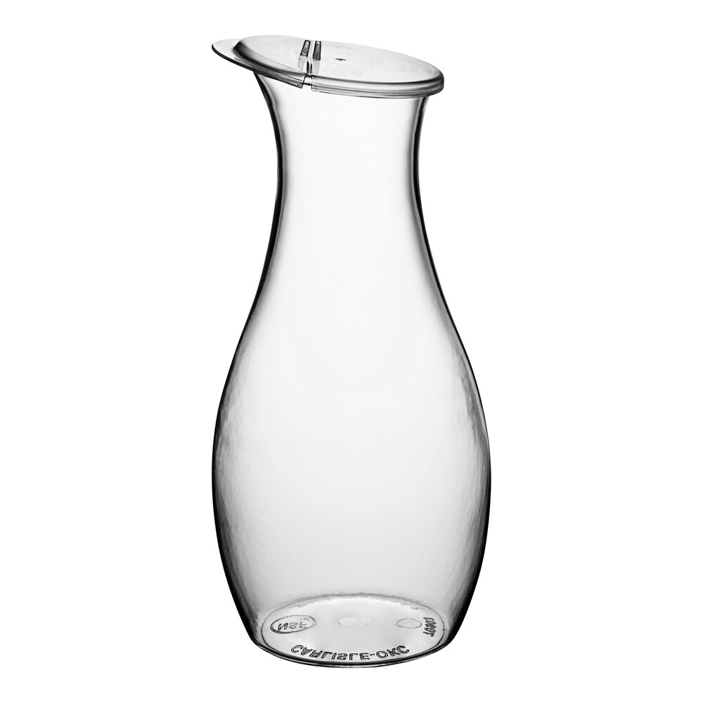 Carlisle 51 oz. Polycarbonate Carafe with Hinged Lid