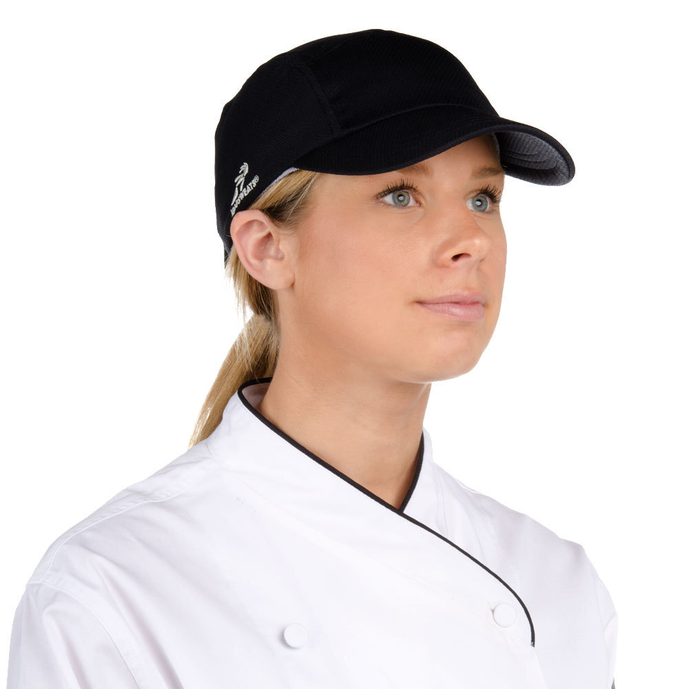 Headsweats Black Customizable 5-Panel Cap with Eventure Fabric and ...