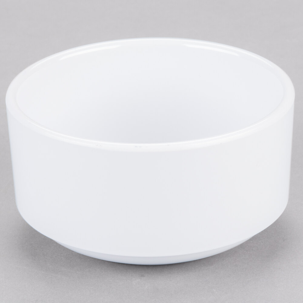 Elite Global Solutions DC425 Simplicity 10.2 oz. White Melamine Cup - 6 ...