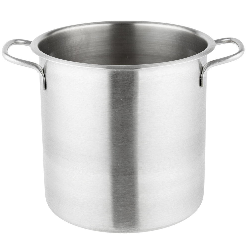 Vollrath 78560 Classic 7 1/2 Qt. Stainless Steel Stock Pot / Double ...