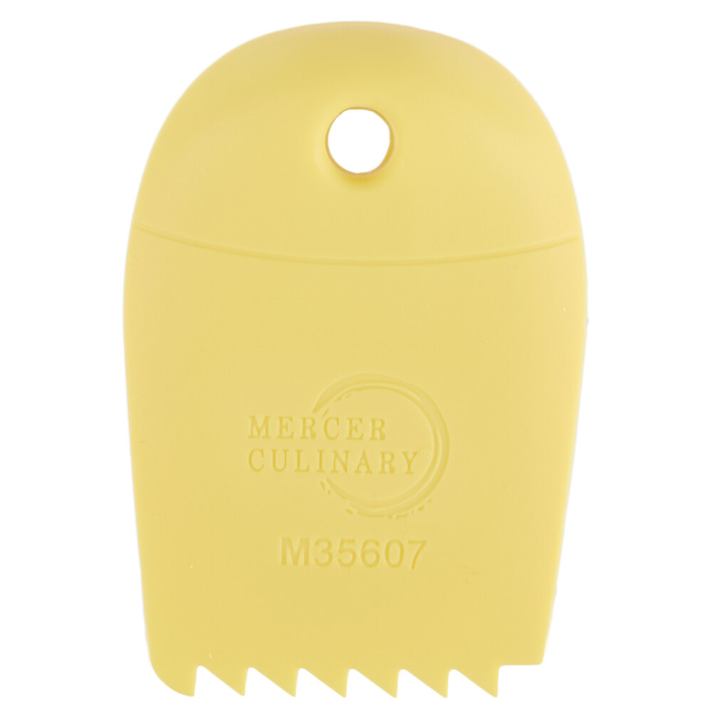 Mercer Culinary M35607 Saw Tooth Edge Silicone Wedge Plating Tool