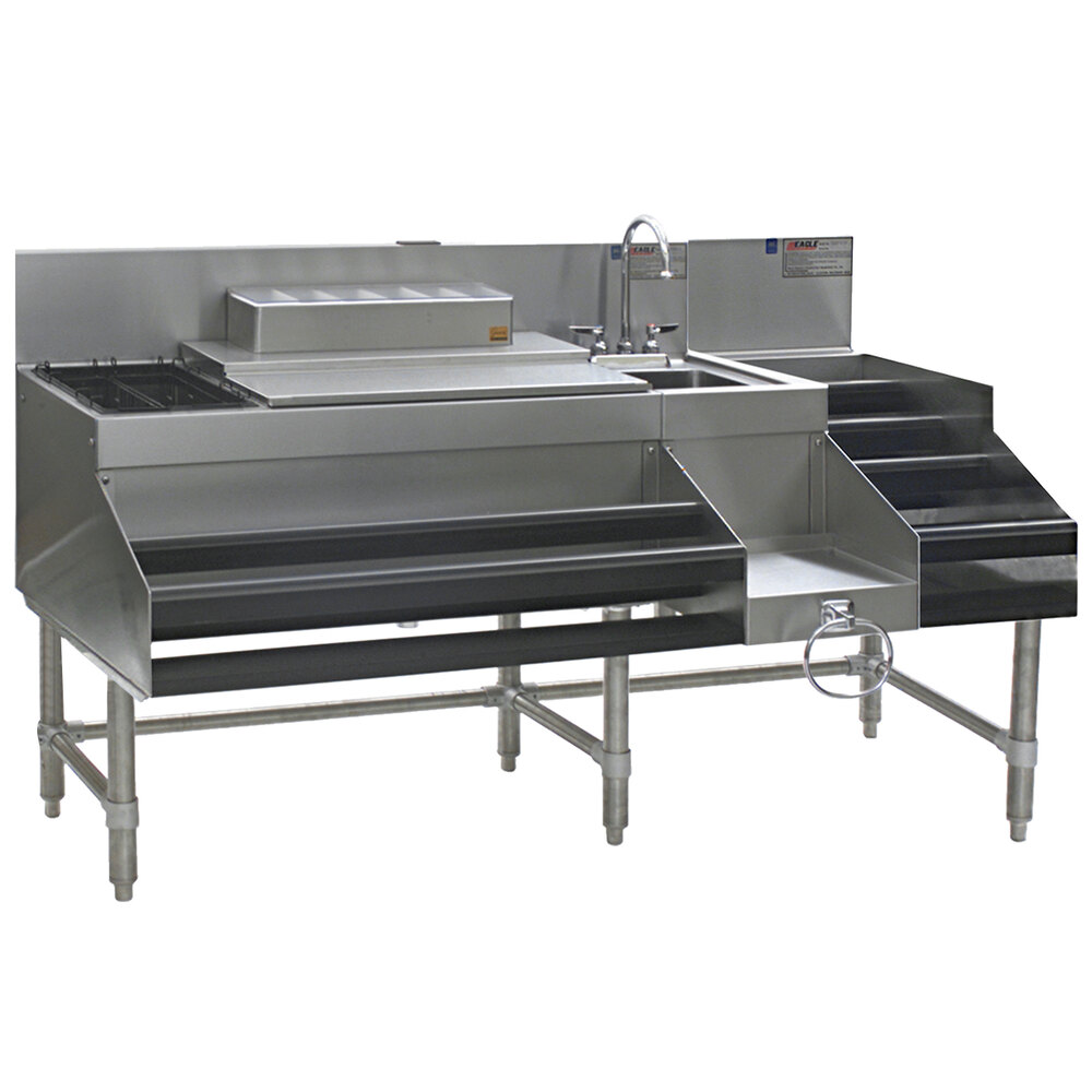 Eagle Group CCS-66-4 Spec-Bar 2000® 66" Stainless Steel Combination ...