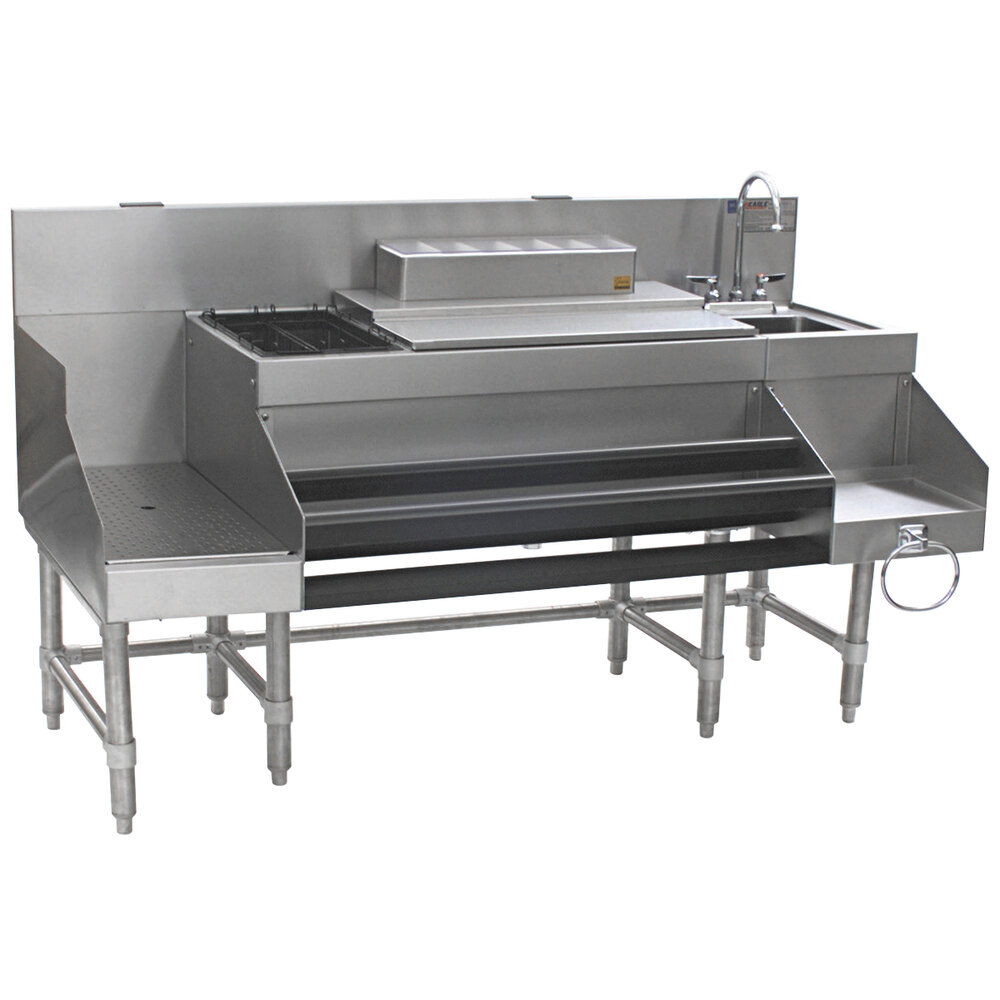 Eagle Group CCS-66-2 Spec-Bar 2000® 66" Stainless Steel Combination ...