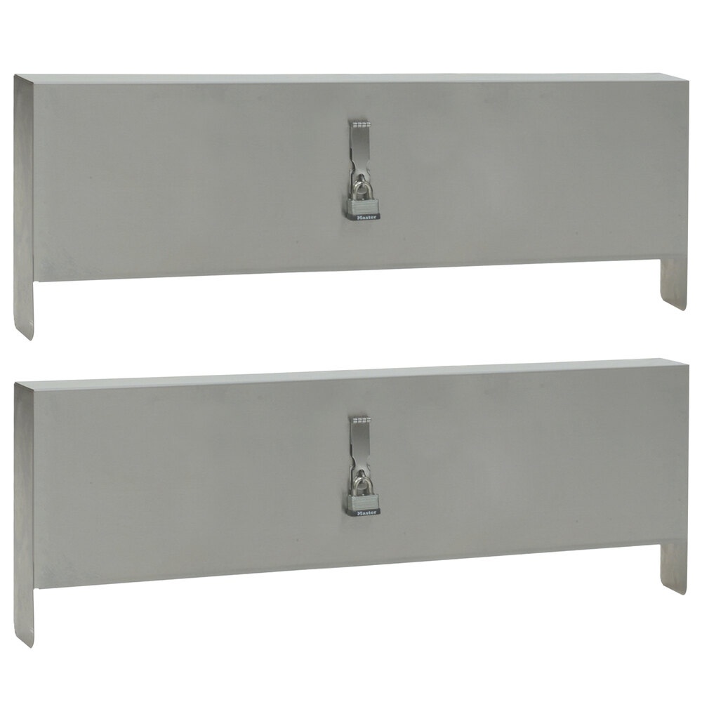 Eagle Group DSRLC-36 Spec-Bar 2000® 36" Double Speed Rail Locking Cover Set