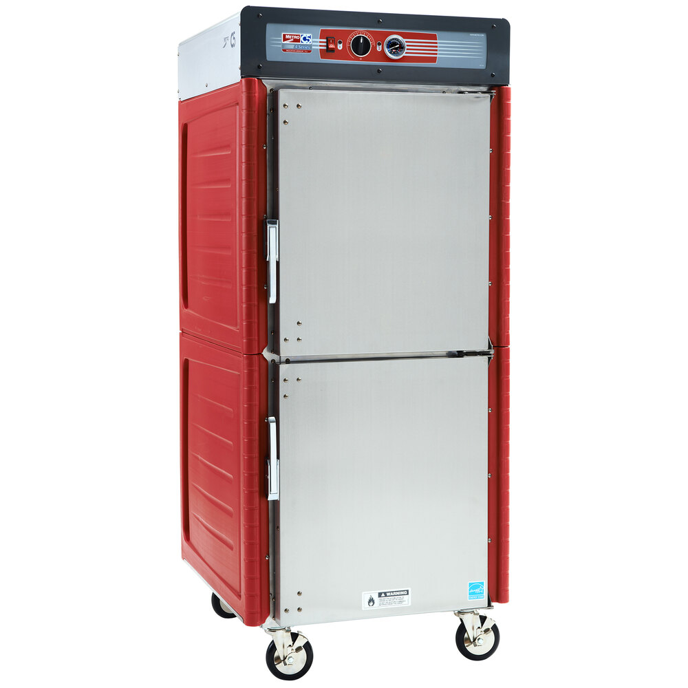 Metro C549-ASDS-L Insulated Stainless Steel Full Height Hot Holding ...