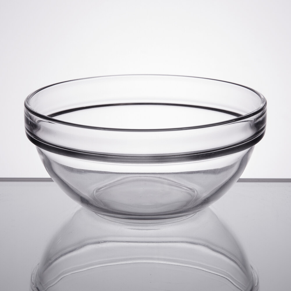 Arcoroc E9160 Stackable 21 oz. Glass Ingredient Bowl by Arc Cardinal ...