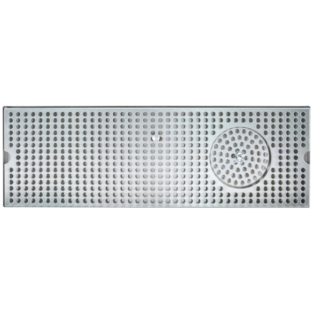Micro Matic DP-120D-20GR 5" x 20" Stainless Steel Surface Mount Drip ...