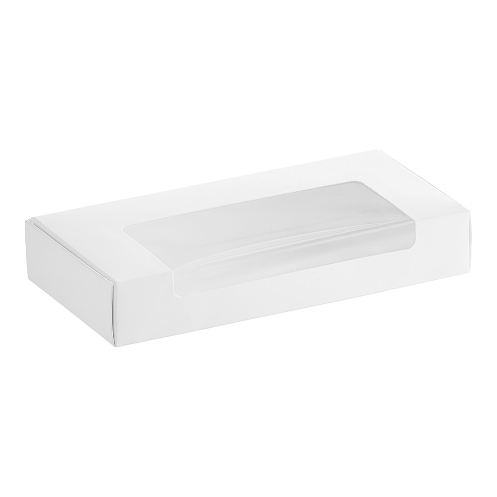 Window Candy Boxes - White, Rectangular (25/Pack)