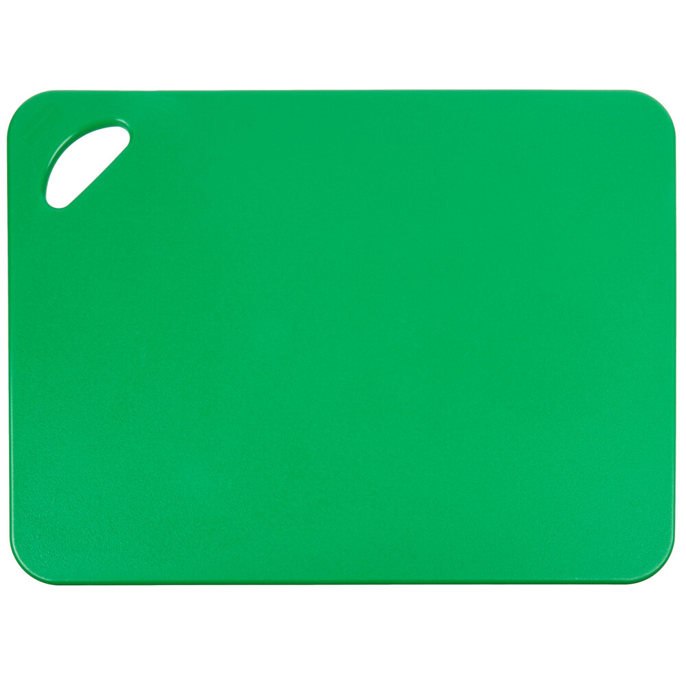 Rubbermaid® 1980409 Color-Coded 20" x 15" x 1/2" Green Cutting Board