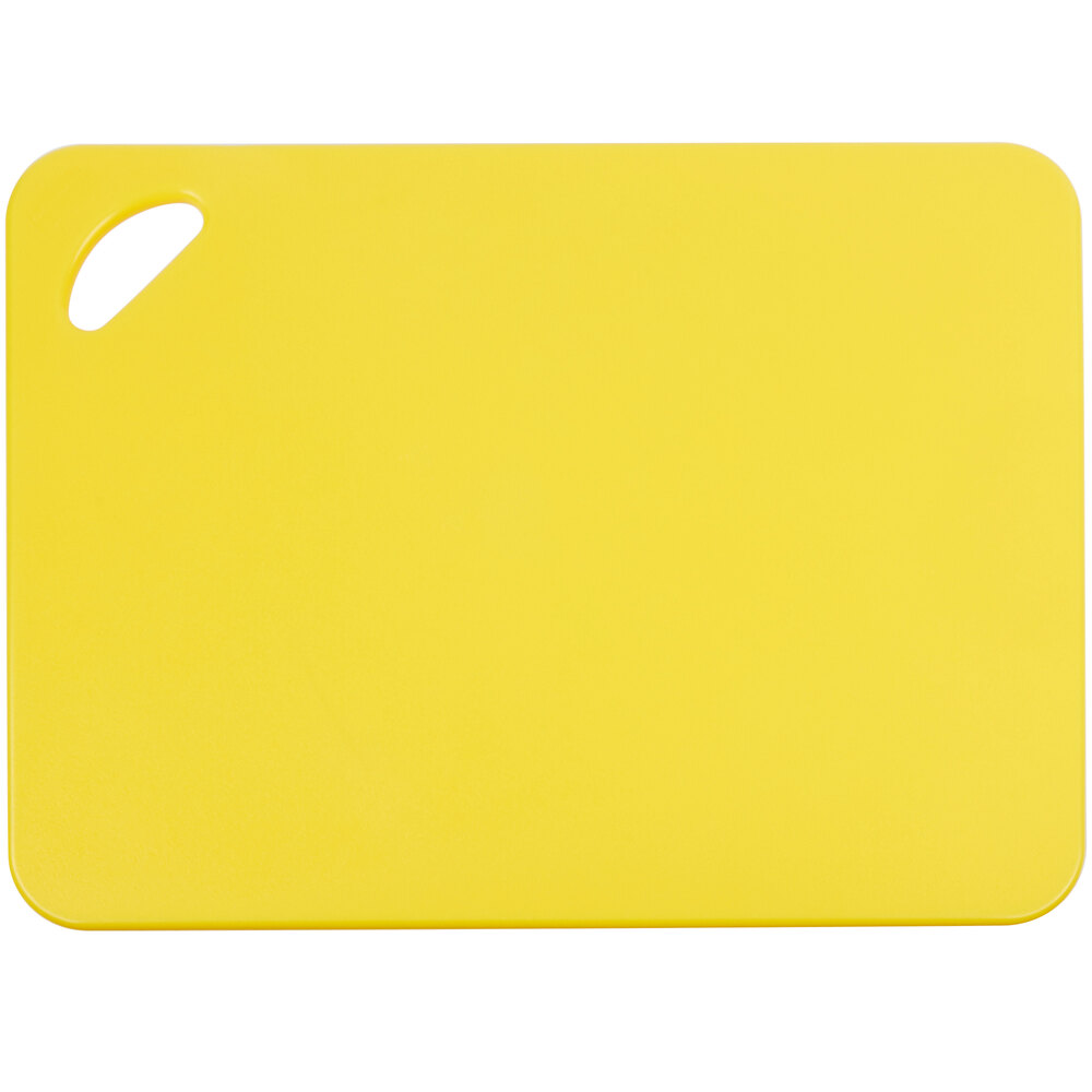 Rubbermaid 1980411 Color-Coded 15" x 20" Yellow Cutting Board