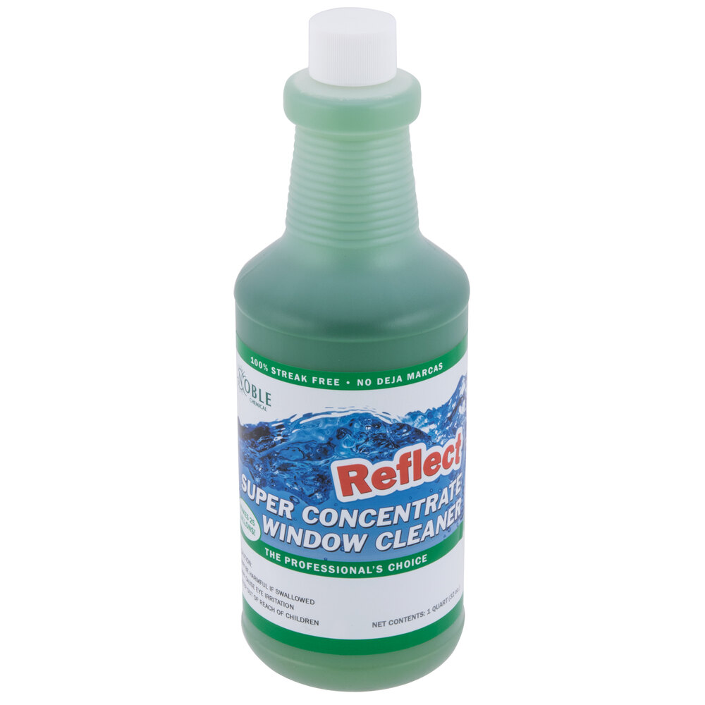 Noble Chemical 1 Qt. / 32 oz. Reflect Super Concentrated Glass Window ...