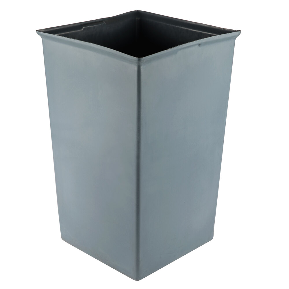 Rubbermaid® FG356700GRAY Gray Square 35.5 Gallon Rigid Plastic Liner