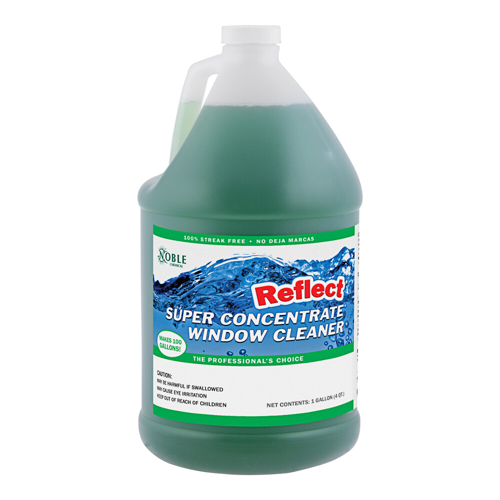 Noble Chemical 1 gallon / 128 oz. Reflect Super Concentrated Glass ...