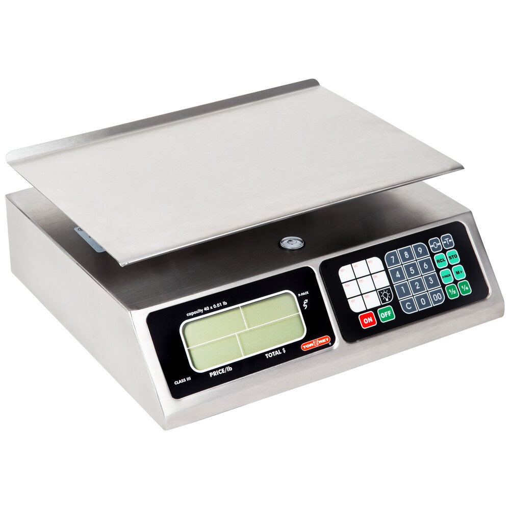 Tor Rey L-PC 40L 40 lb. Digital Price Computing Scale, Legal for Trade