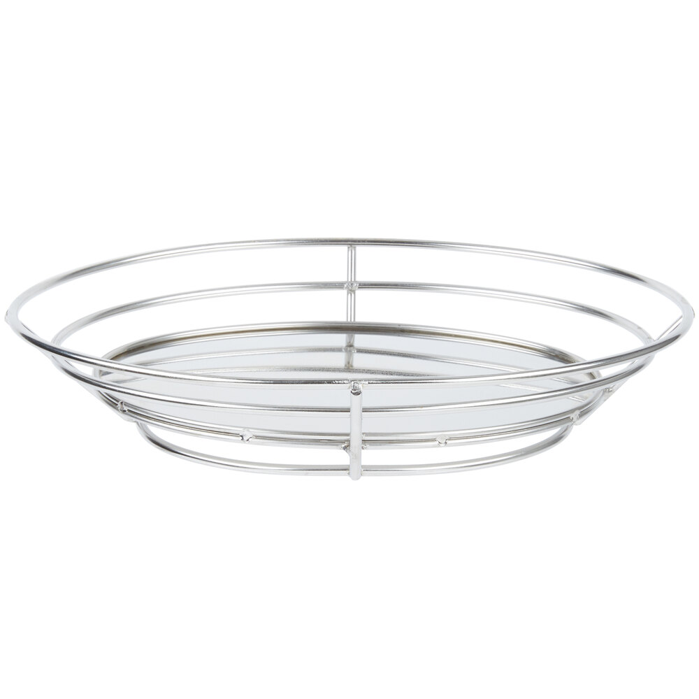 Clipper Mill by G.E.T. 4-84855 12 1/2" x 9 1/4" Stainless Steel Oval ...