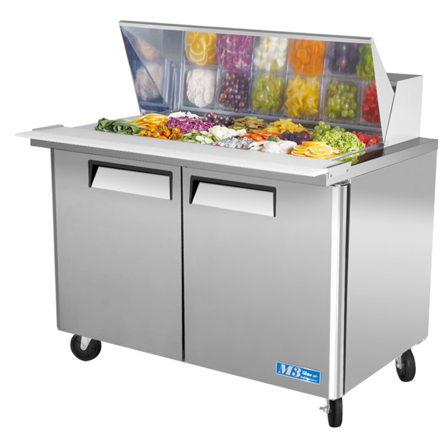 Turbo Air MST-48-18 48" M3 Series Mega Top Refrigerated Salad ...