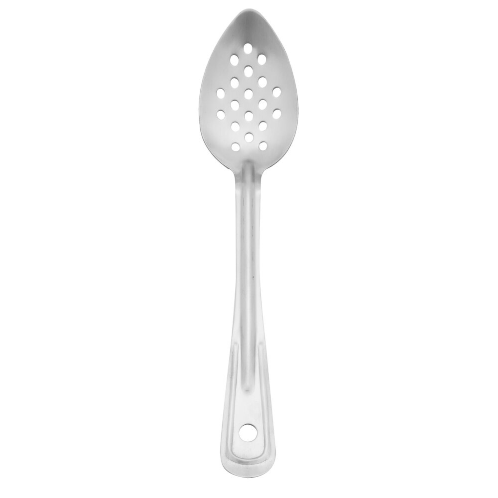 Vollrath 46962 11" Perforated Stainless Steel Basting Spoon