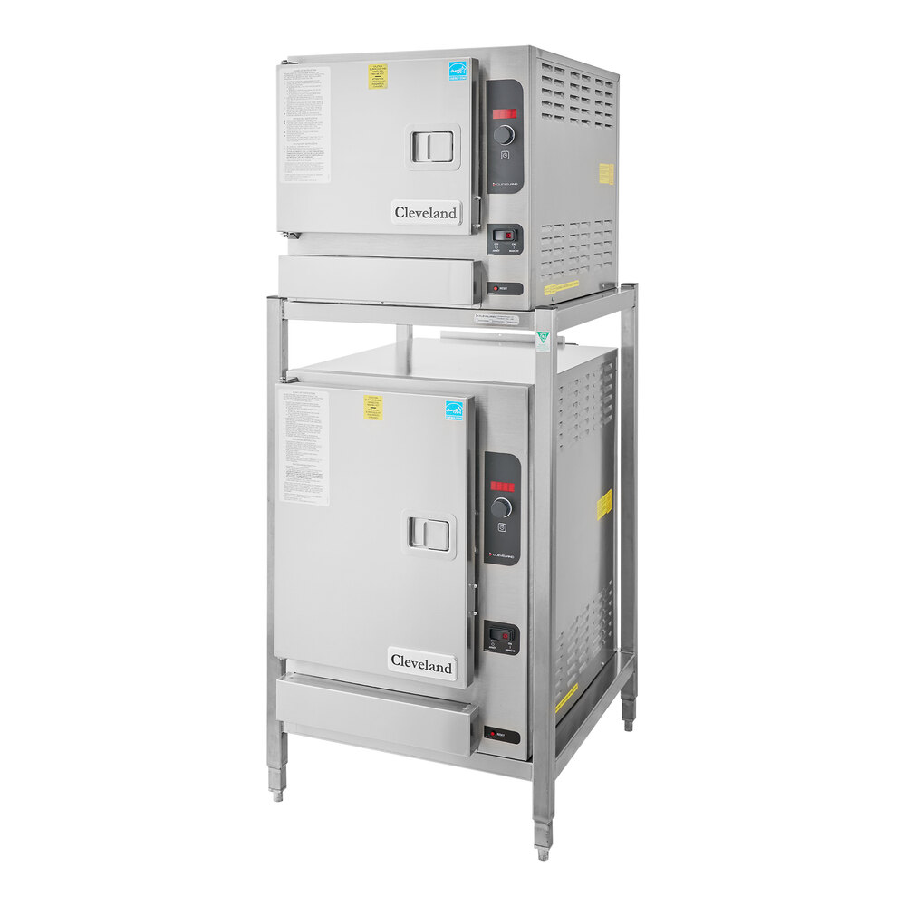 Cleveland (2) 22CGT63.1 SteamChef 3 & 6 SST Natural Gas Double Deck 9 ...