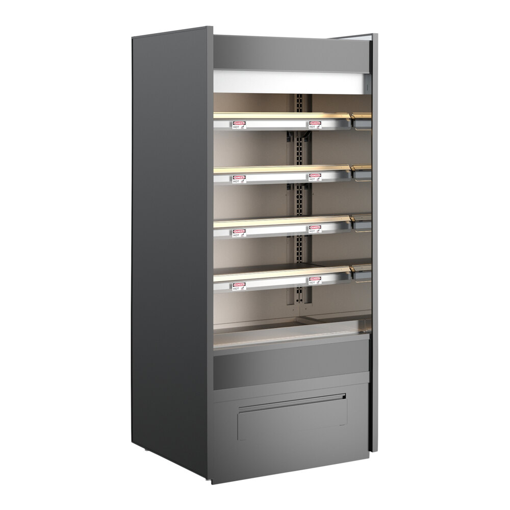 Structural Concepts B3632H Oasis Black 36 1/2" Heated Self-Service ...