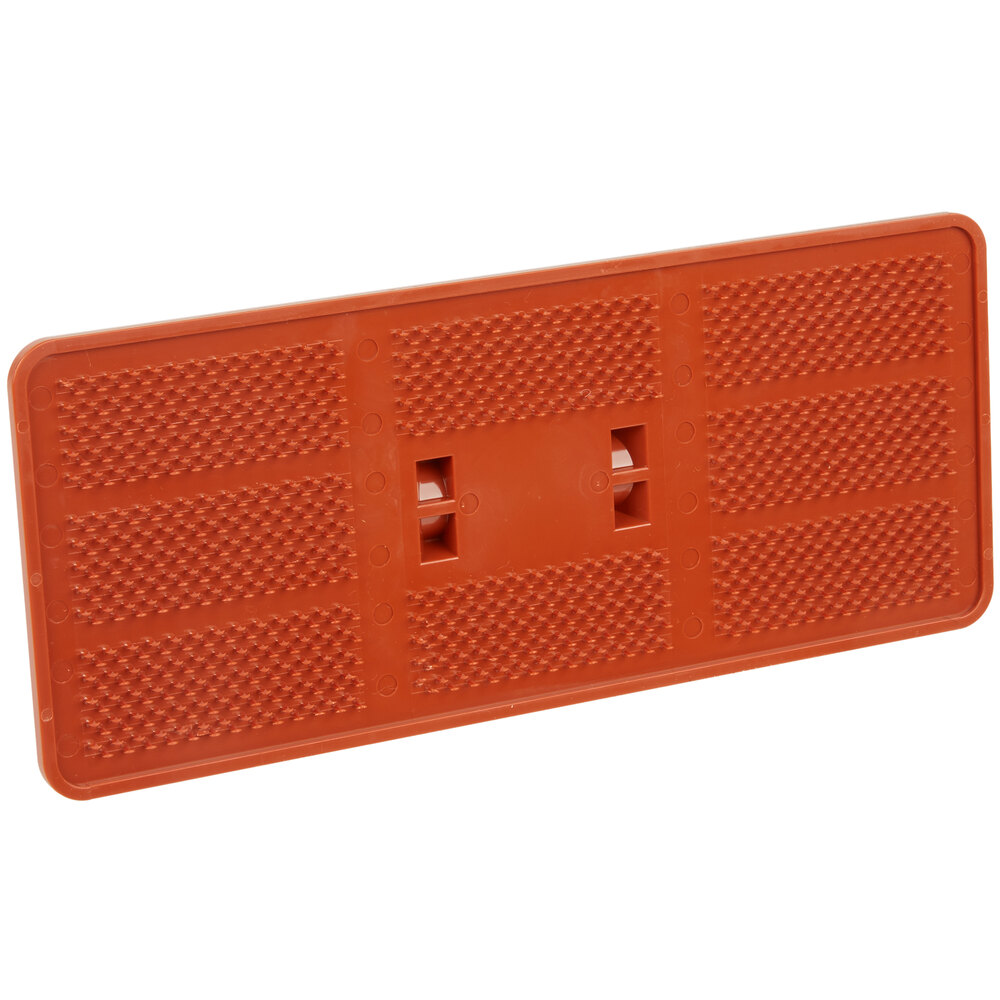 3M 6472 Doodlebug 9" x 3 3/4" Orange Pad Holder