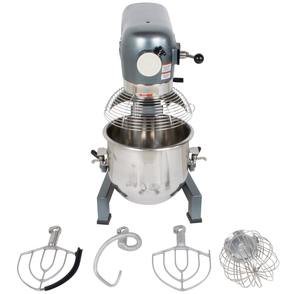Avantco MX20WFB 20 Qt. Planetary Stand Mixer with Guard, Standard ...