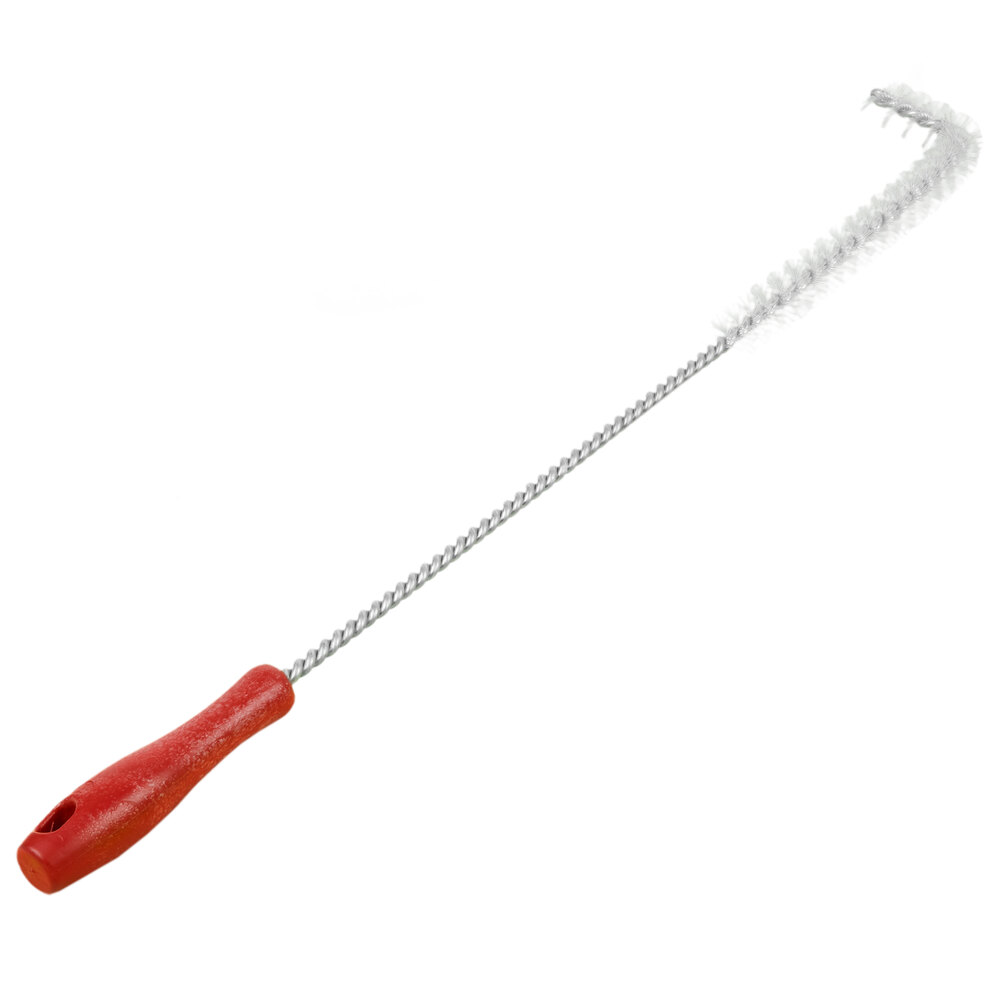 Carlisle 4011105 Sparta 23" High-Heat Fryer Brush with L-Tip Teflon ...