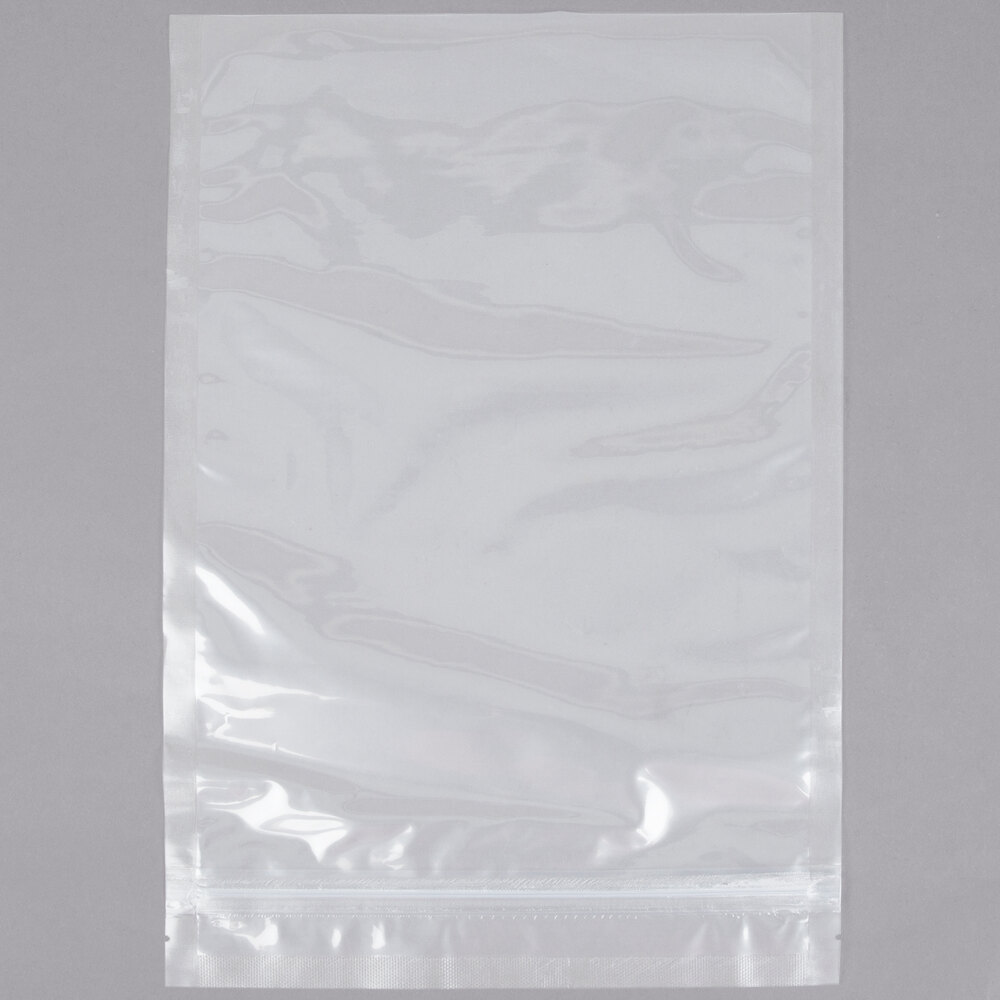 ARY VacMaster 50720 8" x 12" Chamber Vacuum Packaging Bag with Zipper 3 ...