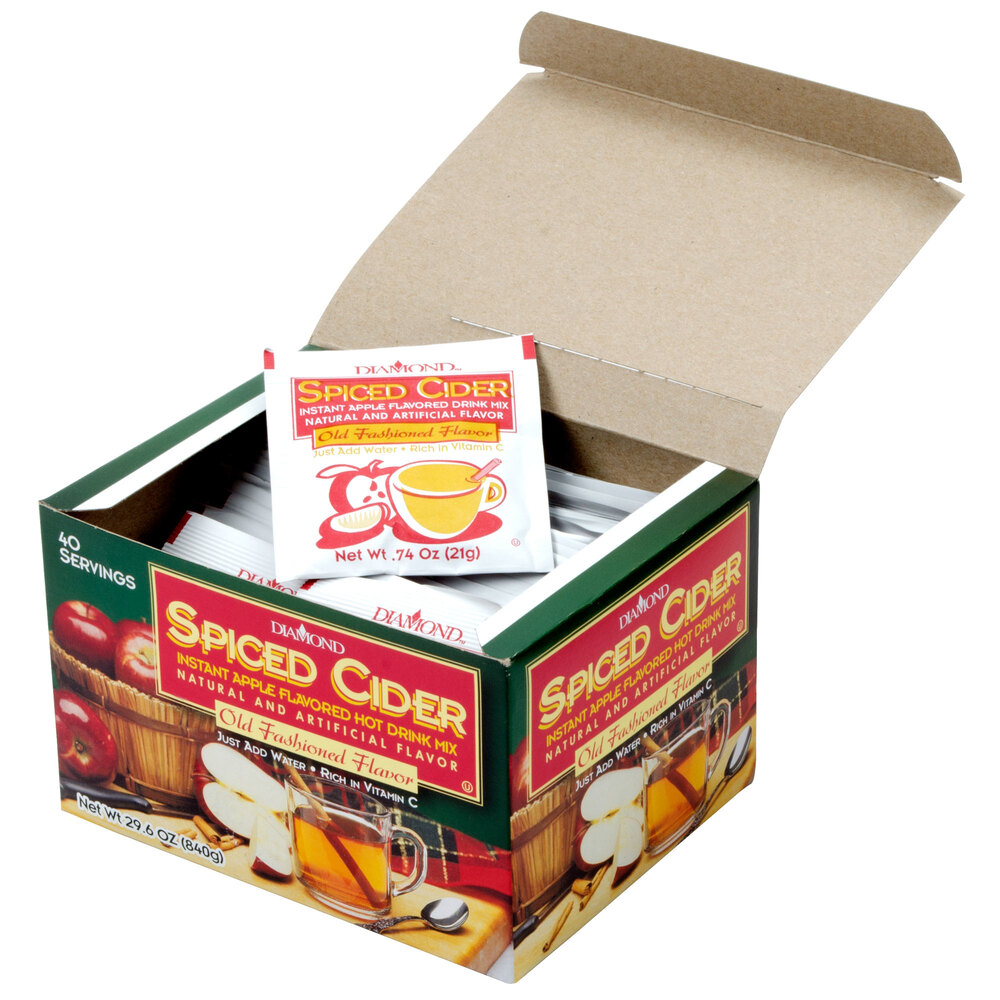 Cafe Delight Spiced Apple Cider Hot Drink Mix Portion Pack