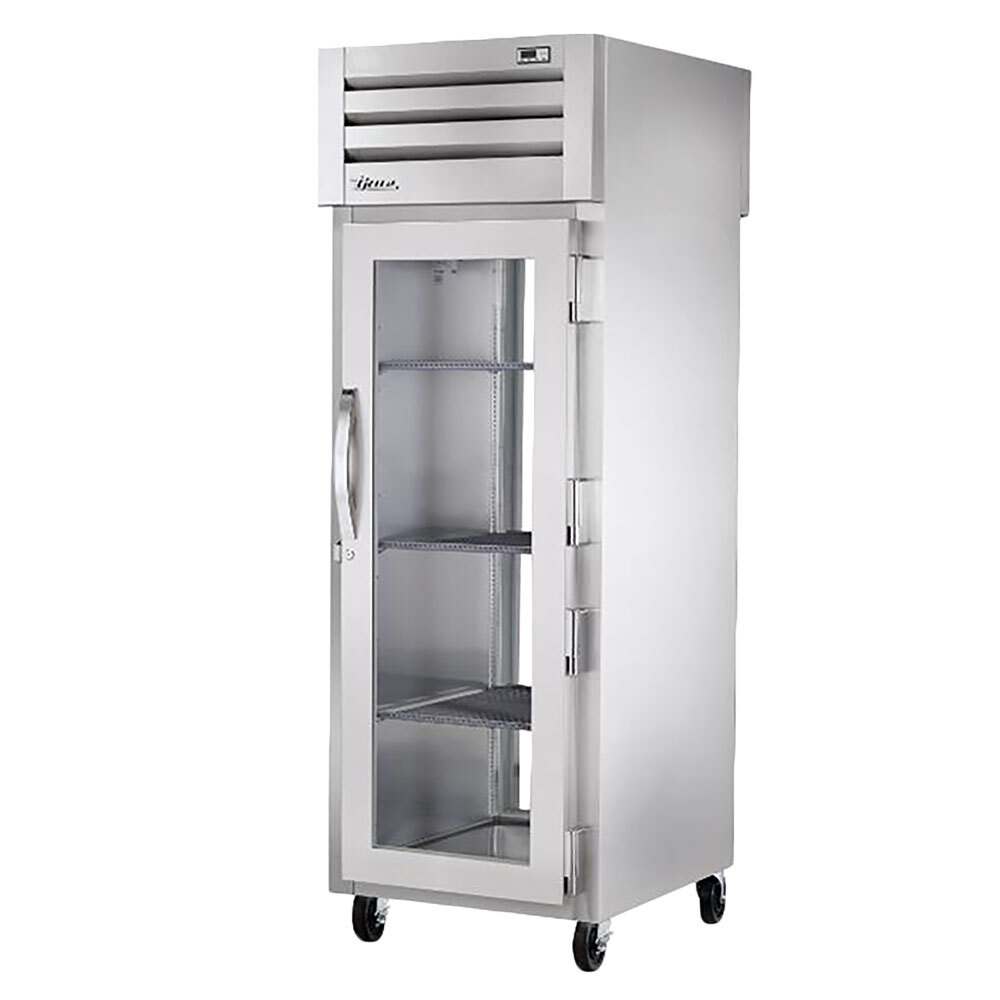 True STA1RPT-1G-1G-HC Spec Series 27 1/2" Glass Door Pass-Through ...
