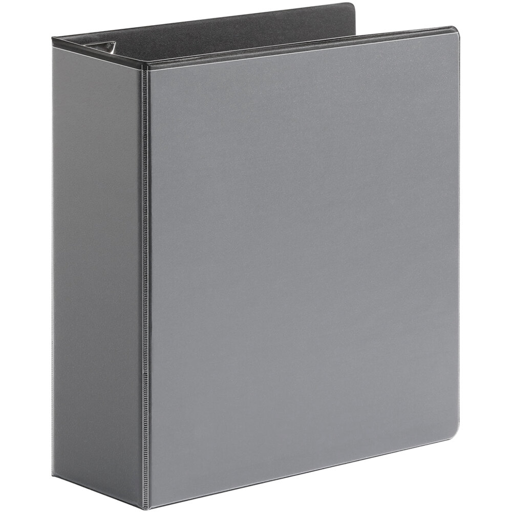 Universal UNV30751 Comfort Grip Deluxe Plus Black Binder with 3" Slant ...