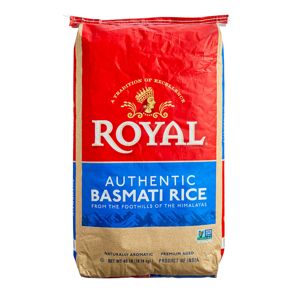Royal Basmati Rice - 40 lb.