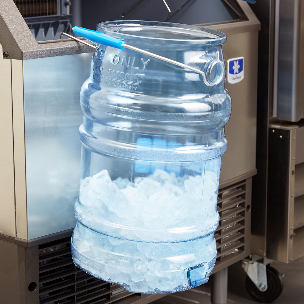 San Jamar SI6000 Saf-T-Ice 6 Gallon Ice Tote